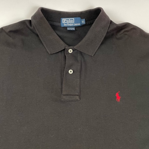 Polo Ralph Lauren | Shirts | Polo Ralph Lauren Mens Polo Xl Black Short ...